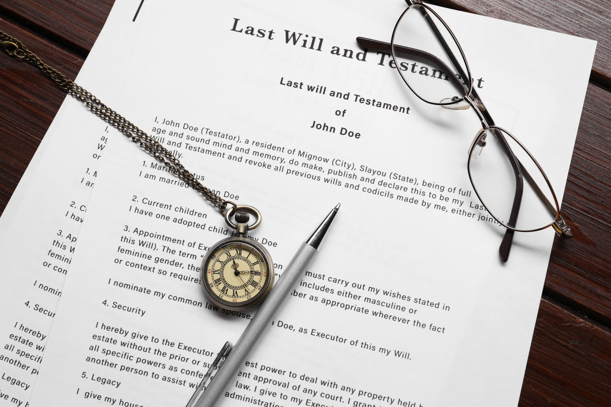 What Happens if Someone Dies Without a Will?
